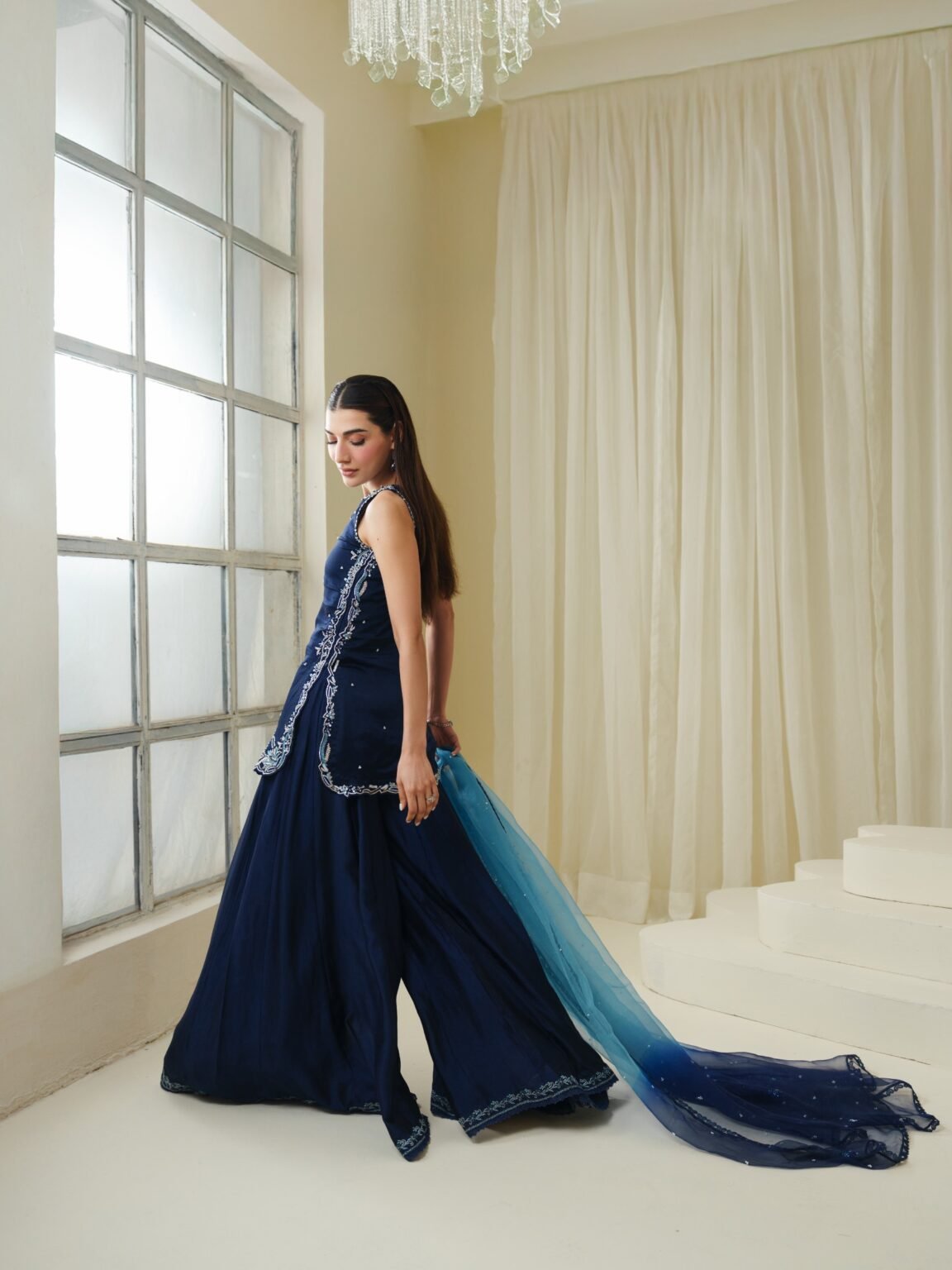 Navy – Moire by Asma